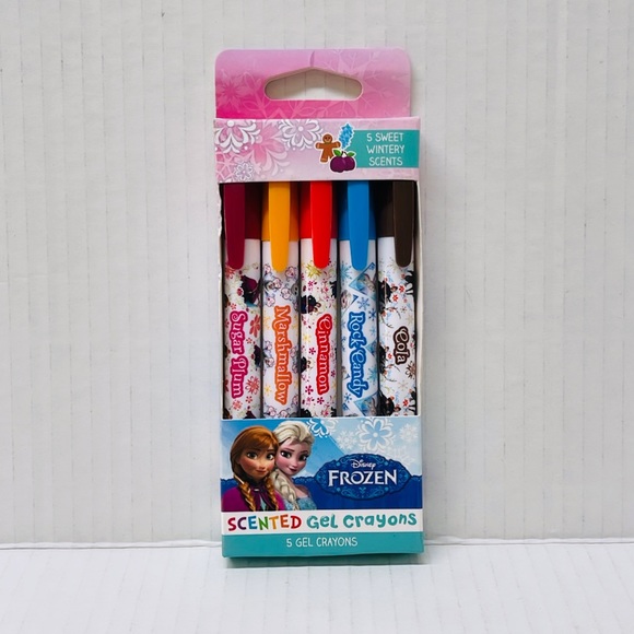 Disney | Accessories | Disney Frozen Scented Gel Crayons | Poshmark